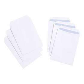 5 Star Office Envelopes Pocket Self Seal 90gsm C5 White (500 Pack ...