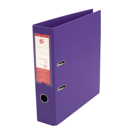 5 Star Office Premium Polypropylene Lever Arch File A4 Purple (10 Pack ...