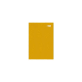 A4 2026 Day a Page Diary Bright Yellow Casebound | Cartridge People for ...