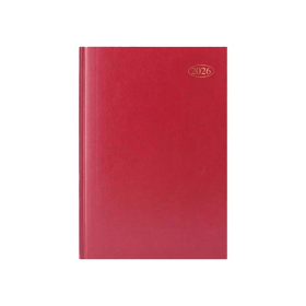 A4 2026 Week to View Diary - Red (1) | Cartridge People