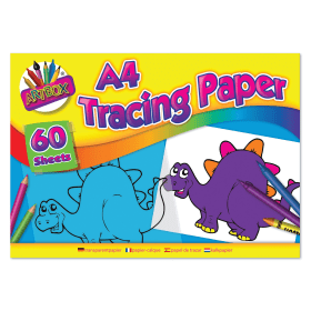 Art Box Tracing Paper Pad 22gsm 60 Sheets A4 (12 Pack) TAL05069 ...
