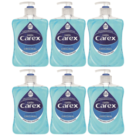 Carex Antibacterial Liquid Hand Wash 250ml (6 Pack) KJEYS2502/6 ...