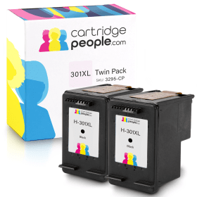 Compatible HP 301XL Black Ink Cartridge Twin Pack (Own Brand) - EXTRA ...