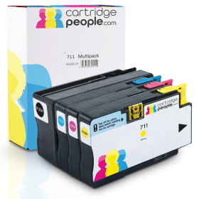 Compatible HP 711 4 Ink Cartridge Multipack (Cartridge People ...