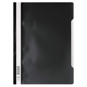 Durable Clear View A4 Folder Black 227 x 310mm (50 Pack) 257301 ...