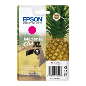 Epson 604XL Magenta Ink Cartridge - High Capacity C13T10H34010 ...