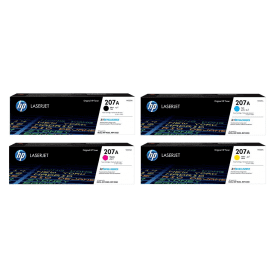 HP 207A Multipack - Full Set of 4 Toner Cartridges | Cartridge People