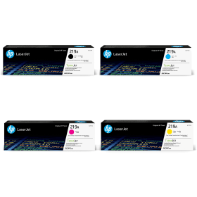 HP 219A Multipack - Full Set of 4 Toner Cartridges (Original ...