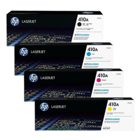 HP 410A (BK/C/M/Y) Original Black Colour Toner Cartridge 4 Pack *Â£50 ...