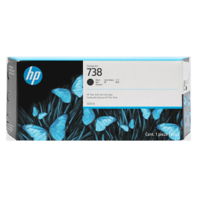 HP 738 Black High Capacity Ink Cartridge - 498N8A (Original ...