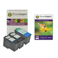 Lexmark 36 Compatible Black, 37 Compatible Colour Ink Cartridges ...