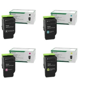 Lexmark 78C2X Extra High Black & Colour Return Program Toner Cartridge ...