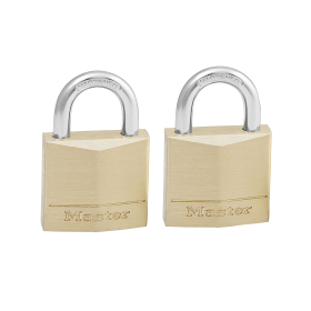 Master Lock 30mm Brass Padlock with 2 Keys (Pack of 2) 130EURT ...