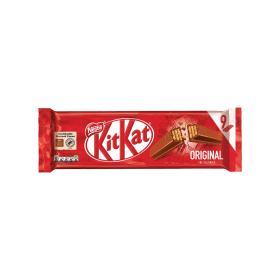 Nestle KitKat Two Finger Milk Chocolate 20.7g (9 Pack) 12339411 ...