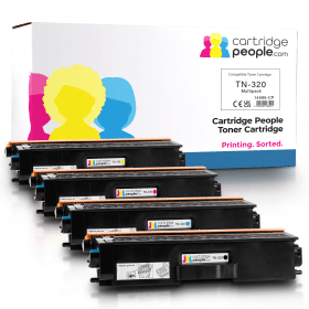 Compatible Brother TN-320 4 Toner Cartridge Multipack