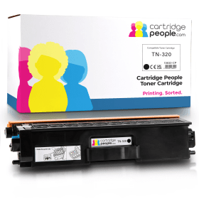 Compatible Brother TN-320BK Black Toner Cartridge