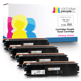 Own Brand Brother TN-321 Multipack - Full Set of 4 Toner Cartridges ...
