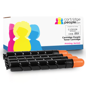 Compatible Canon C-EXV28 4 Toner Cartridge Multipack (Cartridge People ...