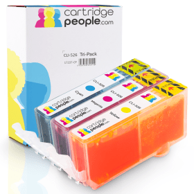 Compatible Canon CLI-526 3 Ink Cartridge Multipack - 4541B009 ...