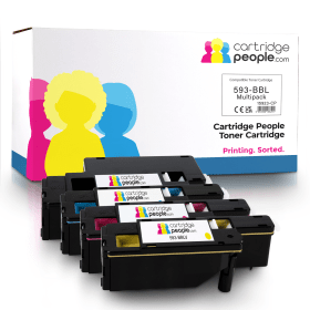 Compatible Dell 593-BBL 4 Toner Cartridge Multipack (Cartridge People ...