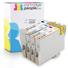 Compatible Epson T04 4 Ink Cartridge Multipack - Files (Cartridge ...