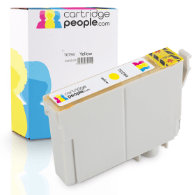 Compatible Epson T0794 Yellow High Capacity Ink Cartridge - Owl ...