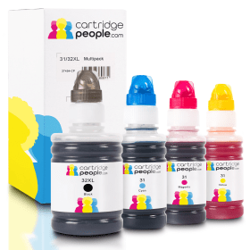 Compatible HP 32XL/31 4 Ink Bottle Multipack (Cartridge People ...