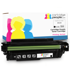 Compatible HP 653X (CF320X) High Yield Black Toner Cartridge (Cartridge ...