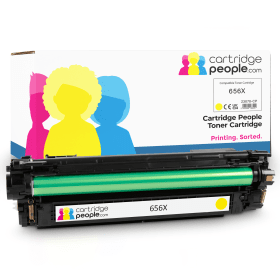 Compatible HP 656X Yellow High Capacity Toner Cartridge - CF462X ...