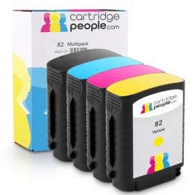 Own Brand HP 82 Multipack - Full Set of 4 Ink Cartridges (Cartridge ...