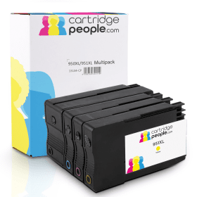 Compatible HP 950XL/951XL High Capacity 4 Ink Cartridge Multipack ...
