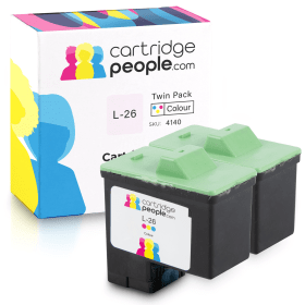 Compatible Lexmark 26 Colour High Capacity Ink Cartridge Twin Pack ...