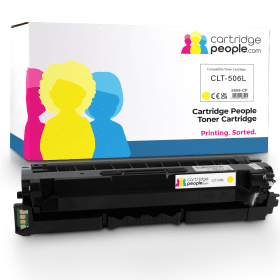 Compatible Samsung CLT-Y506L Yellow High Capacity Toner Cartridge