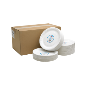 Paper Plate 9 Inch White (100 Pack) 0511041 | Cartridge People