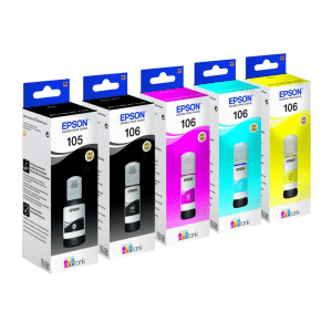 Epson 105 Ink Bottles and Epson 106 Printer Ink | Next Day Delivery ...