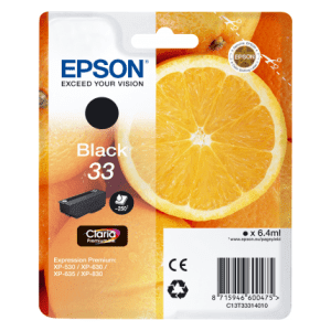 Epson 33 (Orange) Printer Ink Cartridges | Cartridge People