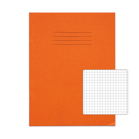 RHINO 9 x 7 Exercise Book 48 Page, Orange, S5 (Pack of 10) | Cartridge ...
