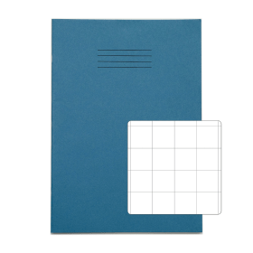 RHINO A4 Exercise Book 64 Page, Light Blue, S20 (Pack of 10 ...