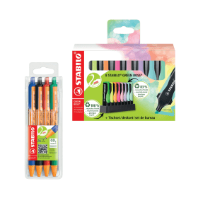 Stabilo Green Boss Highlighter Desk Set Assorted (Pack of 8) - FREE ...