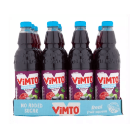 Vimto Squash No Added Sugar 725ml (Pack of 12) 1021RX | Cartridge People