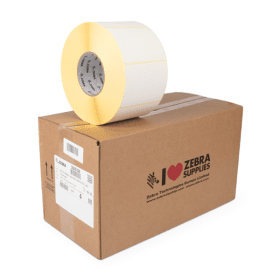 Zebra Z-Select 2000T (3006326) Original White Labels 102mm x 76mm - 4 ...