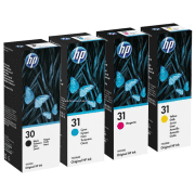 HP 30 and HP 31 Ink Cartridges | Next Day Delivery Available